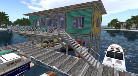 Second Life Marketplace - Tropical beach house