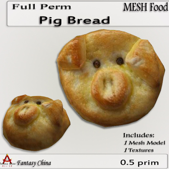 Second Life Marketplace - Full Perm Pig Bread