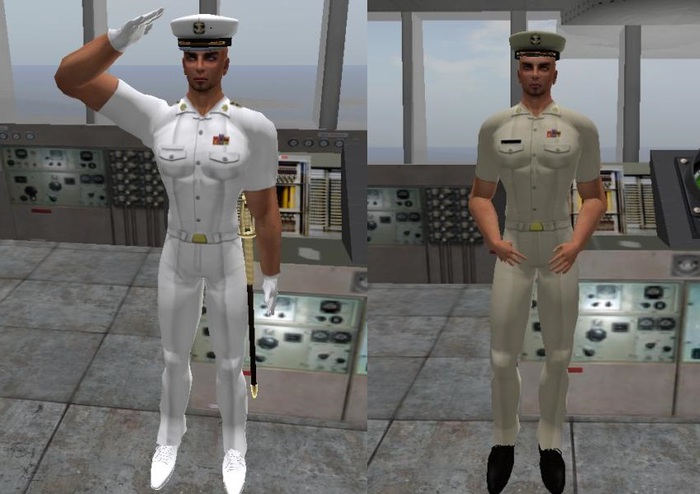 Second Life Marketplace - Navigating Officer Formal & Service Uniforms ...