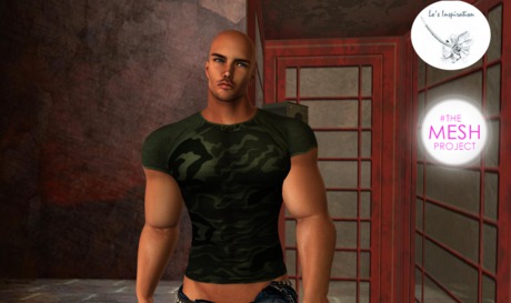Second Life Marketplace - Lo's Male Camo Green TMP Applier