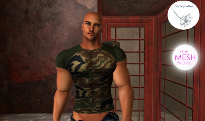 Second Life Marketplace - Lo's Male Camo Multi Green TMP Applier