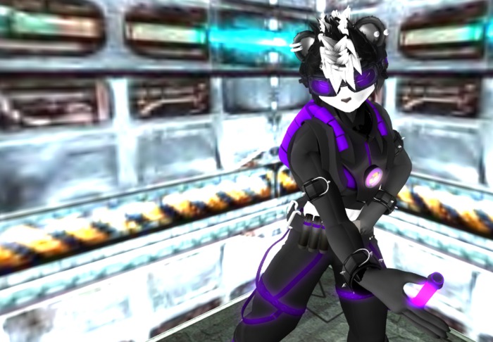 Second Life Marketplace - -=Furry Pandemia=- Cyber Vest & Radioactive ...