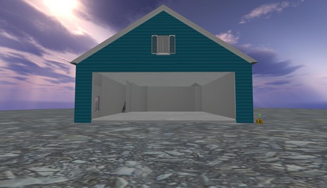 Second Life Marketplace - 2 Car Garage W/Upstairs