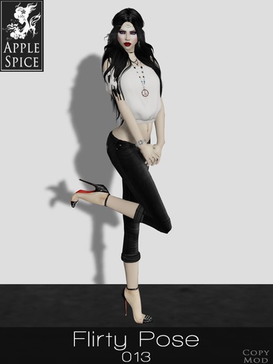 Second Life Marketplace - Apple Spice - Flirty Pose 013