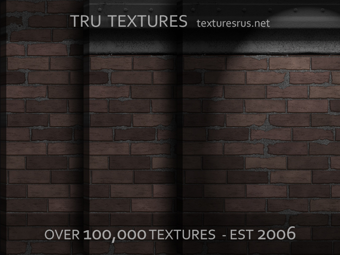 Second Life Marketplace - 24677: Oct 07 - 9 x Seamless Urban Brick Wall ...