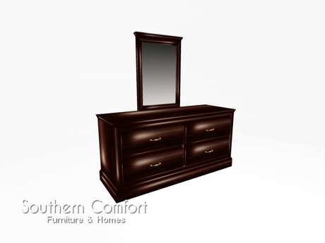 Second Life Marketplace - SCF - Bed - Contemporary Walnut 4-12-2014