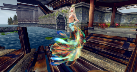 Second Life Marketplace - EvanDelilan Rainbow River Merman / Mermaid ...