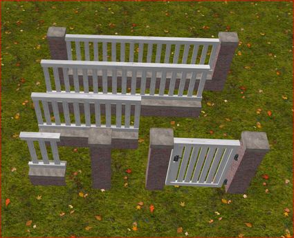 Second Life Marketplace - Wooden fence