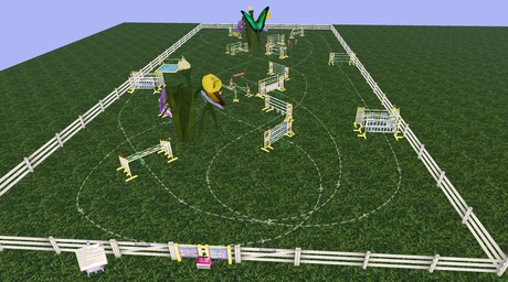 Second Life Marketplace - ~LP~ Stadium Jumping Course #11 (Fairyland) BOXED