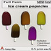 Second Life Marketplace - Fantasy China Mesh Ice cream popsicles 0.5 ...