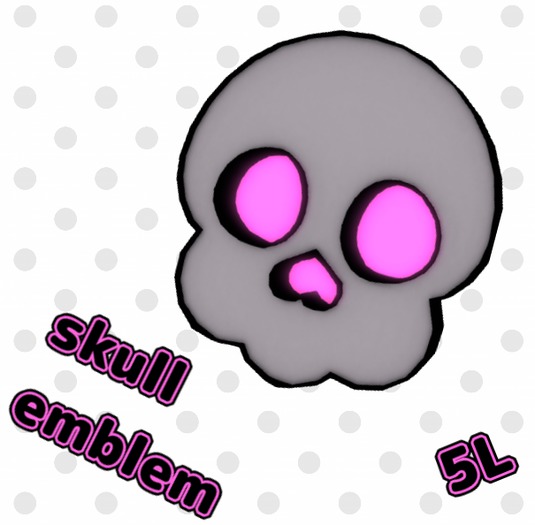 Second Life Marketplace - Skull Emblem