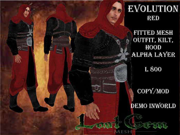 Second Life Marketplace - ::::Evolution::::Red Version::::