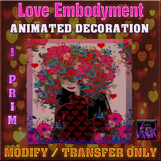 Second Life Marketplace - BBD - Love Embodiment (Animated Decoration/Gift)