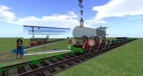 Second Life Marketplace - Bibians Creativity Train Script & Accessory ...