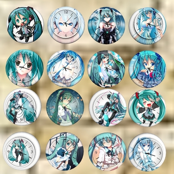 Second Life Marketplace - 初音ニミクアニメ時計 Miku Mesh Clock v2.0 real time 16 ...