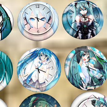 Second Life Marketplace - 初音ニミクアニメ時計 Miku Mesh Clock v2.0 real time 16 ...