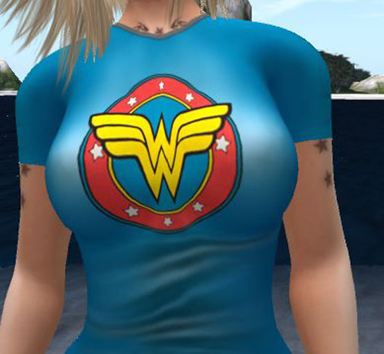 Second Life Marketplace - WONDER WOMAN! Omega Combo Top Applier