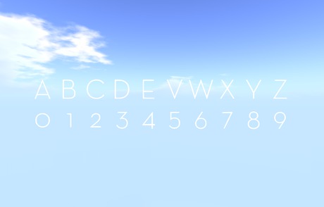 Second Life Marketplace - Upper Case Alphabet & Number Texture Kit FULL ...