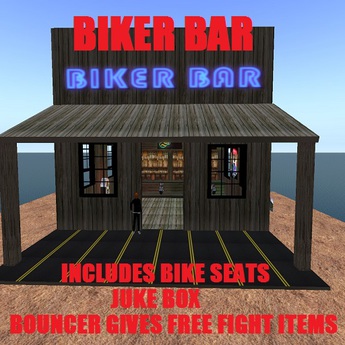 Second Life Marketplace - BIKER BAR BOXED