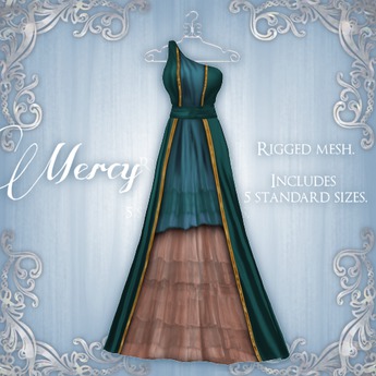 Second Life Marketplace - [K~*~S] Mercy - Gown - Jungle