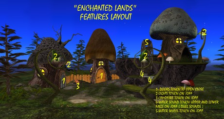 Second Life Marketplace - "ENCHANTED LANDS" *HXB*