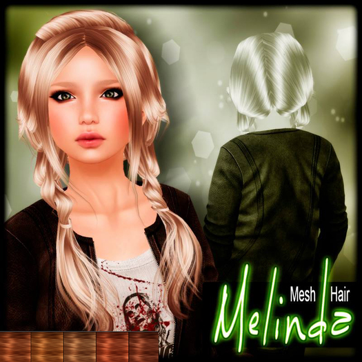 Second Life Marketplace - Melinda mesh hair reds