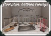 Second Life Marketplace - floorplan. bellhop trolley / pink [boxed]