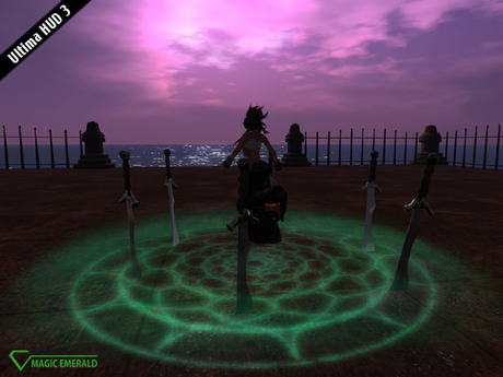Second Life Marketplace - Ultima HUD 3 R-Evolution - Magie & Combat HUD