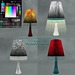 Second Life Marketplace - Paradise Collection Bedroom Lamp "PLATINUM ...