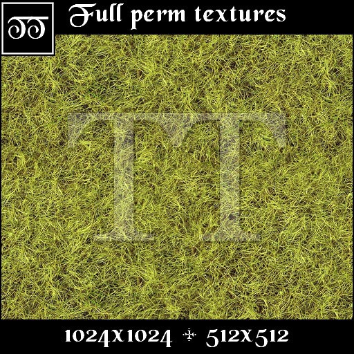 Second Life Marketplace - TT - seamless grass (6) - 1024 & 512 Full perm