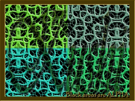 Second Life Marketplace - *Kushi* Baroque Lace Alpha Seamless Textures ...