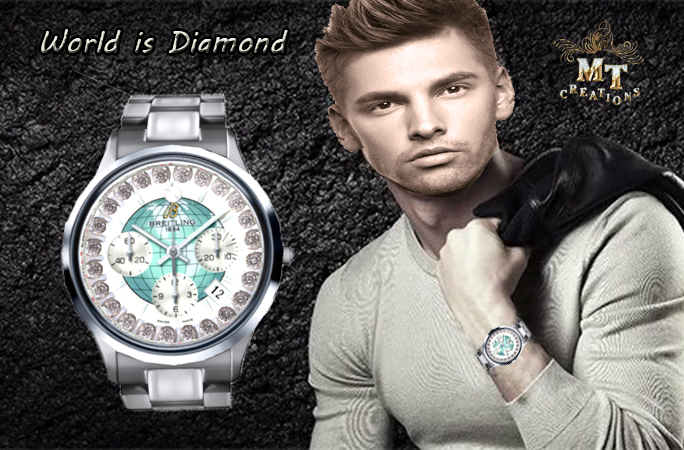 Second Life Marketplace - Men watch world diamond