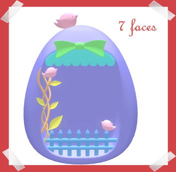 Second Life Marketplace - Full Perm MESH Cute Birdy egg kit for builders