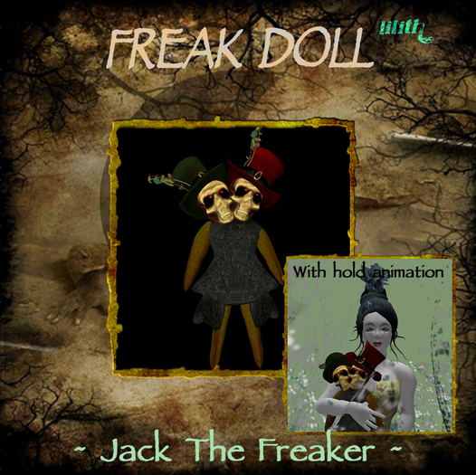 Second Life Marketplace - LD Freak Doll - Jack The Freaker