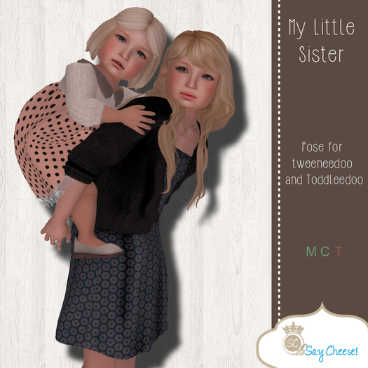 Second Life Marketplace - [SC] Say Cheese - My Little Sister