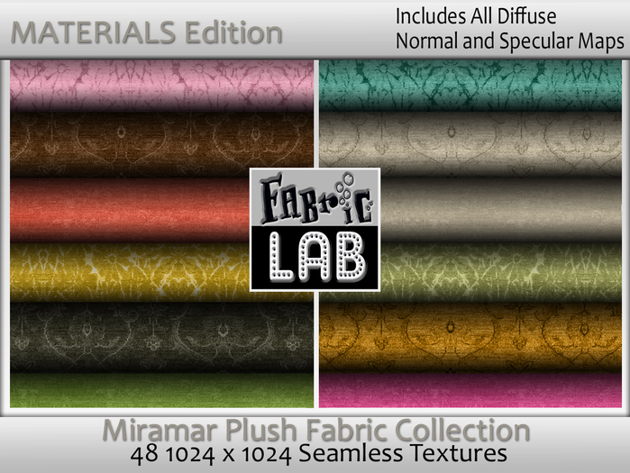Second Life Marketplace - Materials Edition - Fabric Lab ME Miramar ...