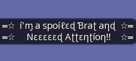 Second Life Marketplace - .:{ MG }:. I'm a Spoiled Brat and Need ...