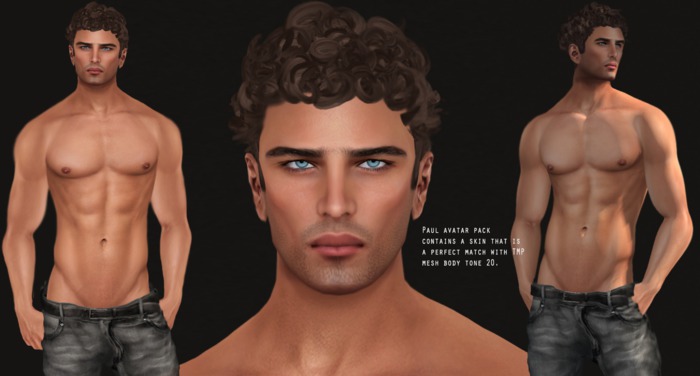 Second Life Marketplace - PAUL - COMPLETE - AVATAR - PACK