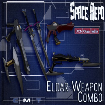 Second Life Marketplace - Space Repo - Eldar Weapons Combo