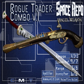 Second Life Marketplace - Space Repo - Rogue Trader Weapon Combo