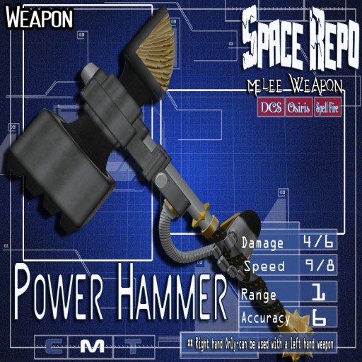 Second Life Marketplace - Space Repo - Power Hammer