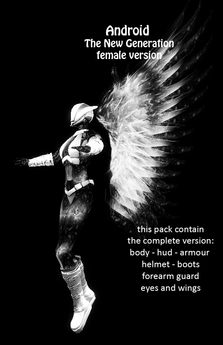 Second Life Marketplace - android female v2