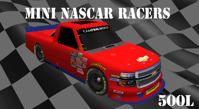 Second Life Marketplace - Mini Nascar Boxed