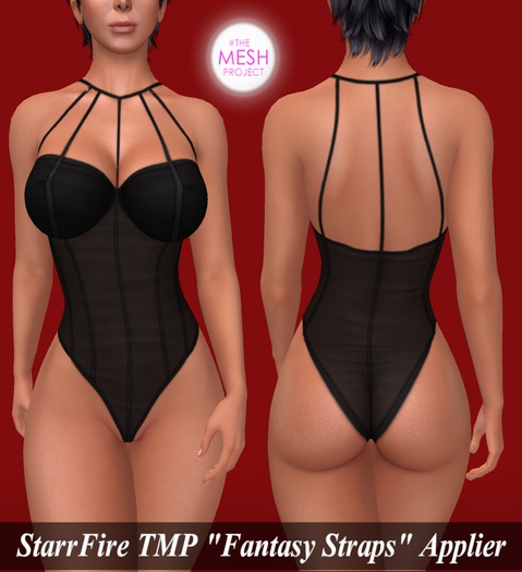 Second Life Marketplace - StarrFire TMP "Fantasy Straps" Applier