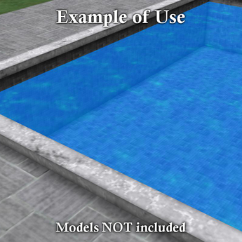 Second Life Marketplace - Full Perm: TEXTURE SET Animated Water for ...