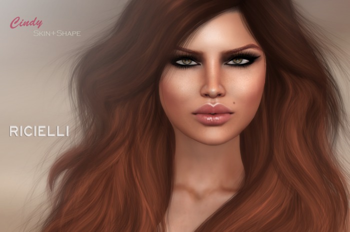 Second Life Marketplace - R.icielli - CINDY Skin, Shape, Appliers ...