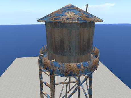 Second Life Marketplace - TM Old Water Tower 2 Versions