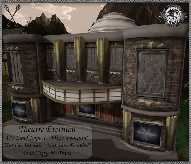 Second Life Marketplace - ~*S.E.*~ Theatre Eternum
