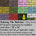 Second Life Marketplace - \\ Avocado // Subway Tiles - Dirty Grout