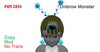 Second Life Marketplace - [Fur Tech] Animal Hat Unibrow Monster blue/yellow
